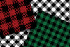 Christmas Buffalo Plaid Digital Paper - So Fontsy