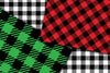 Christmas Buffalo Plaid Digital Paper - So Fontsy