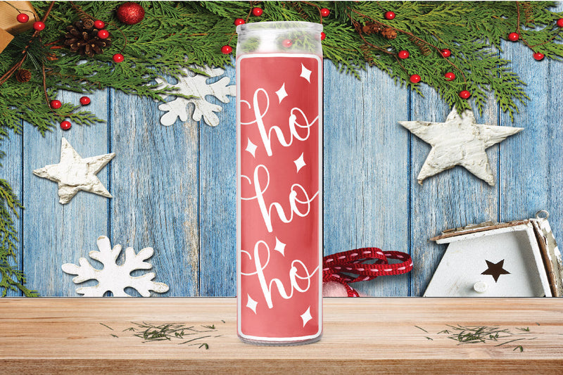 Christmas Candles SVG Bundle - Dollar Tree Candle Files - So Fontsy
