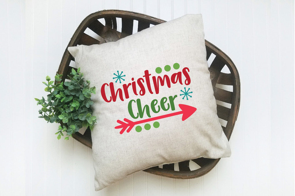 Christmas Cheer SVG Cut File - Christmas SVG - So Fontsy