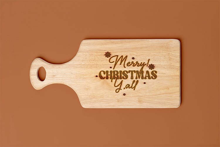 Christmas Cutting Board SVG Bundle - So Fontsy