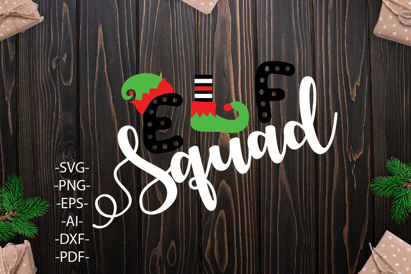 Christmas Elf Svg | Elf squad Svg | Christmas Svg | Christmas Clipat ...