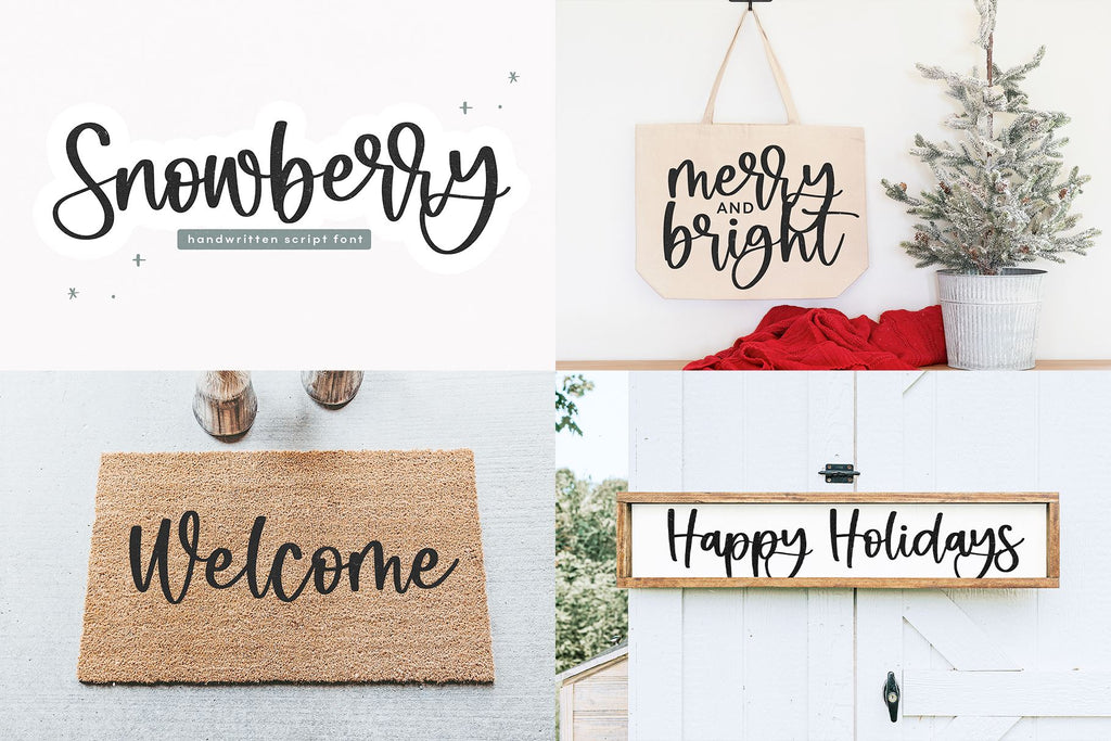 Christmas Font Bundle - So Fontsy