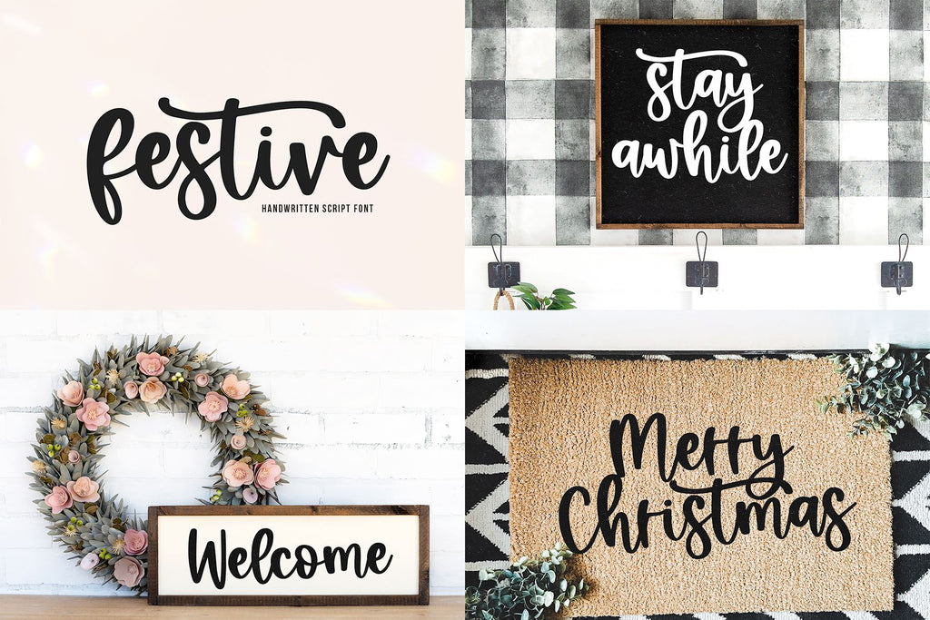 Christmas Font Bundle - So Fontsy