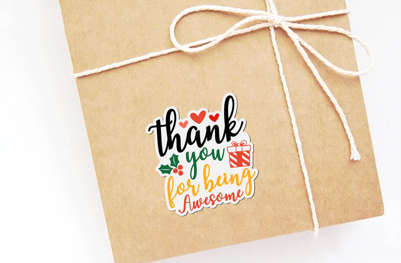 Christmas gift sticker PNG bundle, Christmas gift label sticker ...