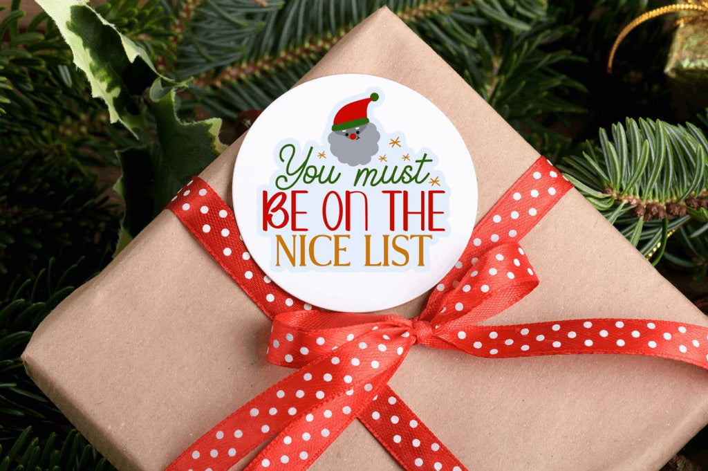 Christmas Gift Tag Sticker Bundle - So Fontsy