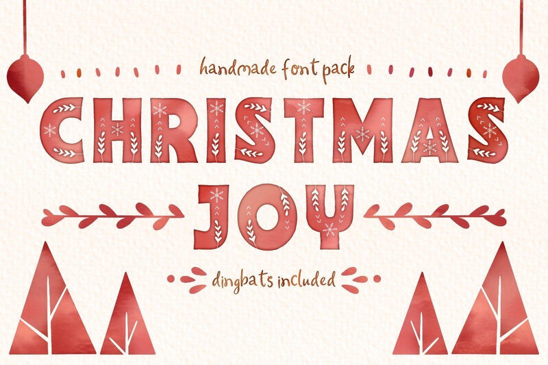 Christmas Joy font pack! - So Fontsy