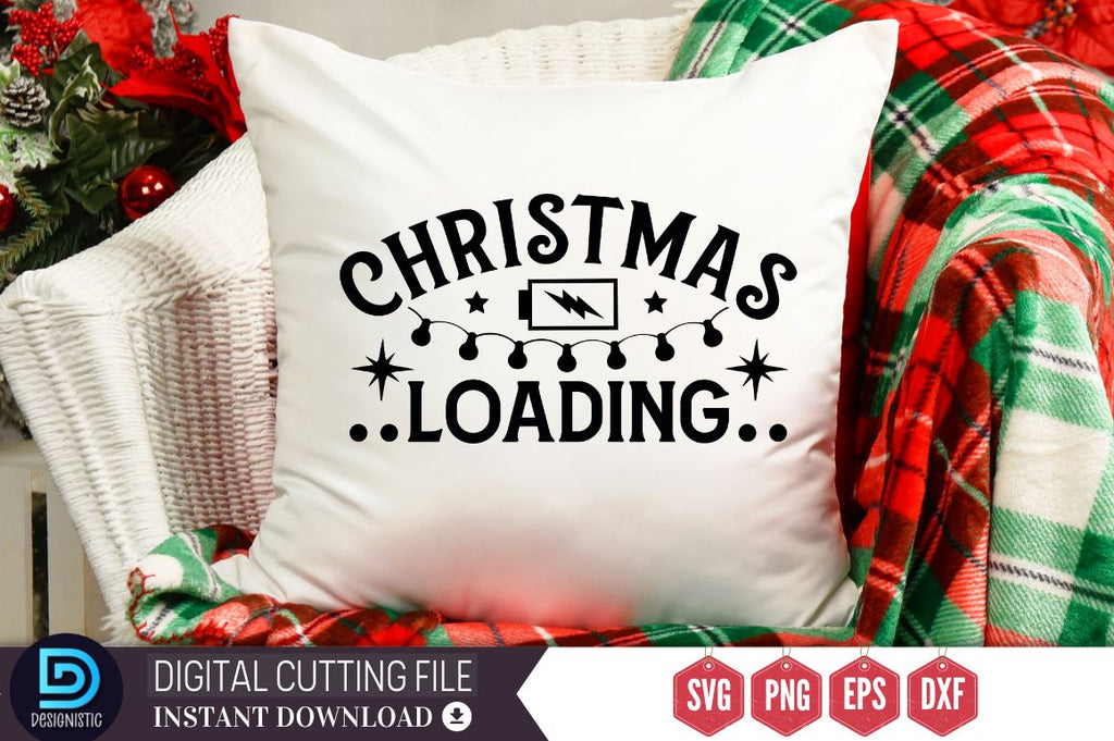 Christmas loading SVG, Christmas loading - So Fontsy
