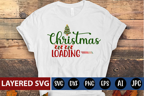 Christmas loading SVG cute file - So Fontsy