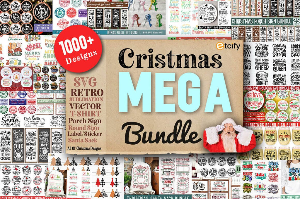 Christmas Mega Bundle - So Fontsy