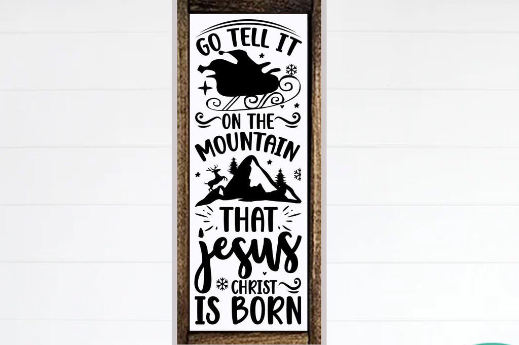 Christmas porch sign bundle SVG - So Fontsy