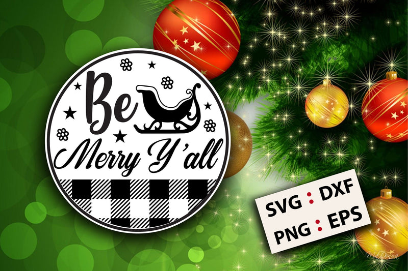 Christmas Round SVG Designs bundle - So Fontsy