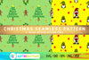 Christmas seamless pattern digital paper, - So Fontsy