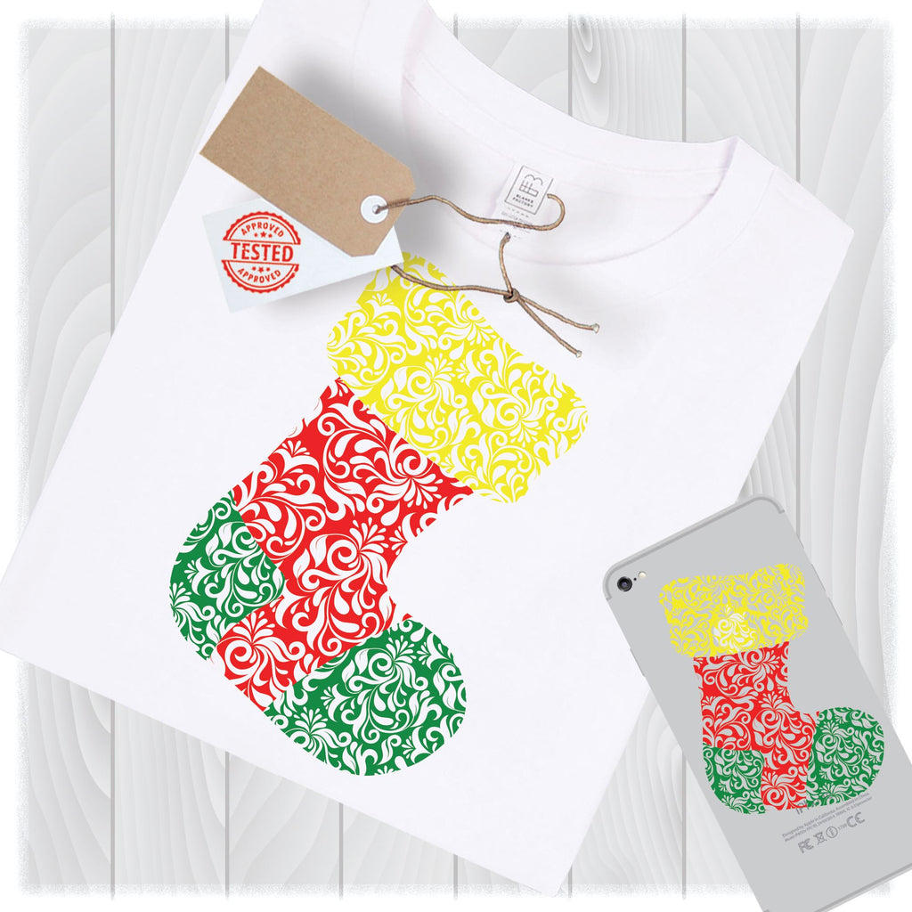 Christmas Stocking SVG Files for Cricut Designs, Mandala Svg, Kids ...