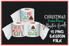 Christmas Sublimation Toilet Paper Bundle - So Fontsy