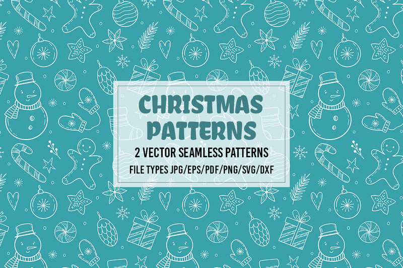 Christmas Svg | Christmas pattern Svg | Christmas Background - So Fontsy