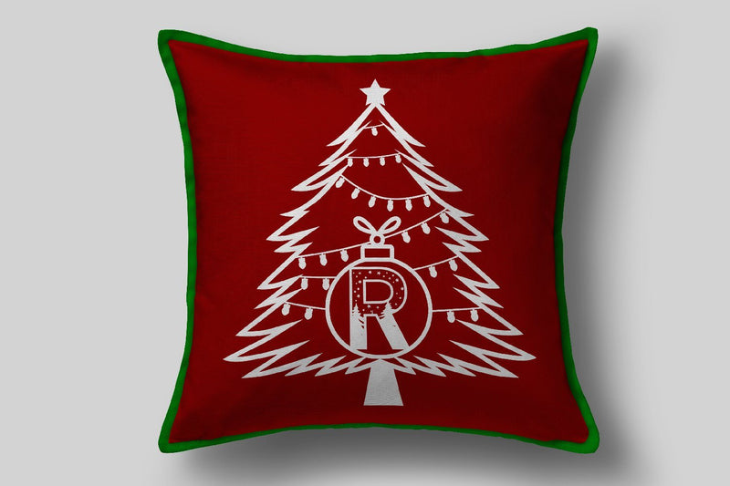 Christmas Tree Alphabet A-Z Svg Eps Ai Png Pdf - So Fontsy