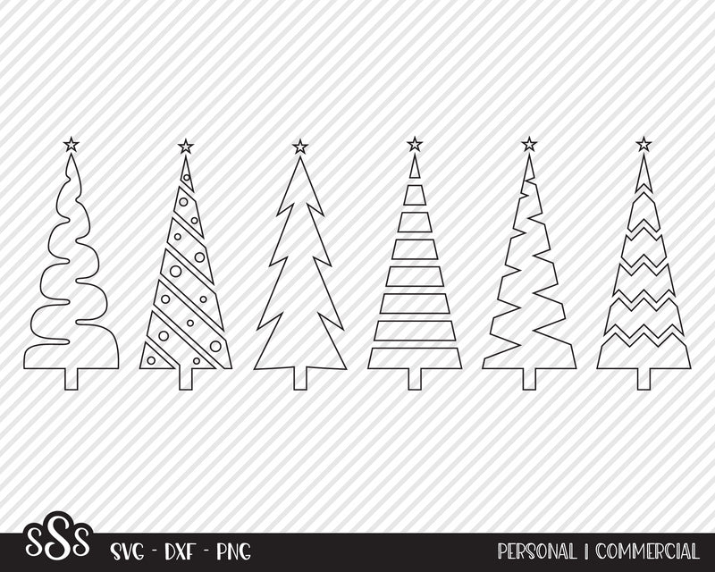 Christmas Tree Bundle | Christmas SVG - So Fontsy