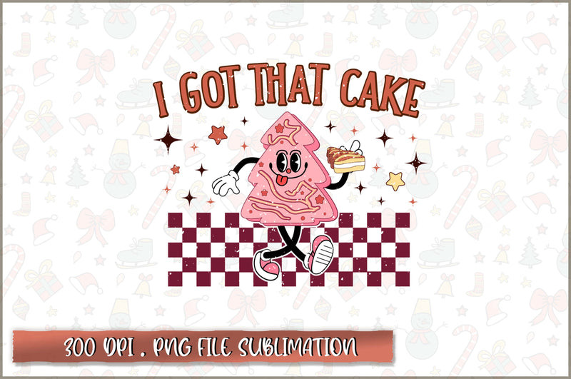 Christmas Tree Cake Sublimation Bundle - So Fontsy