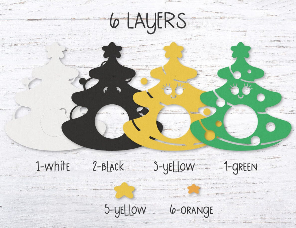 Christmas Tree Candy Dome | Christmas Candy Holder Ornament - So Fontsy