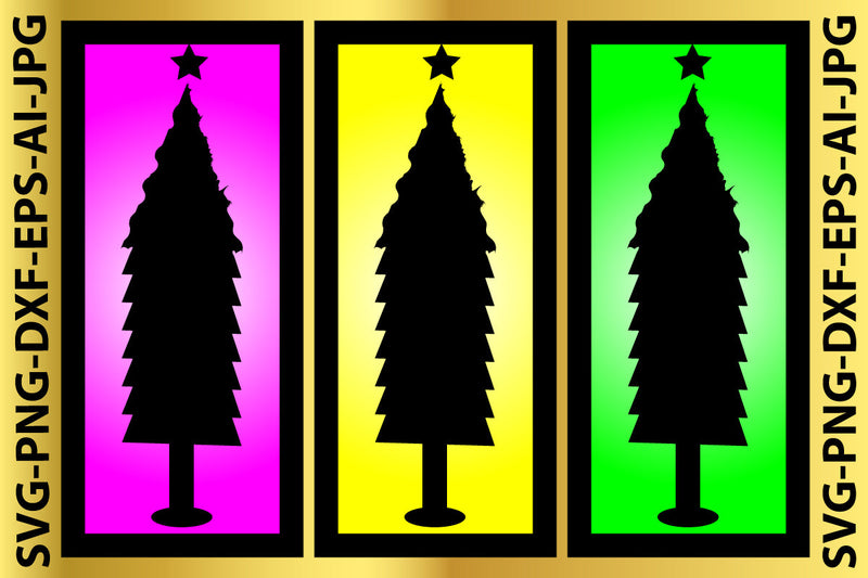 christmas tree svg ,christmas sign,Christmas frame svg - So Fontsy