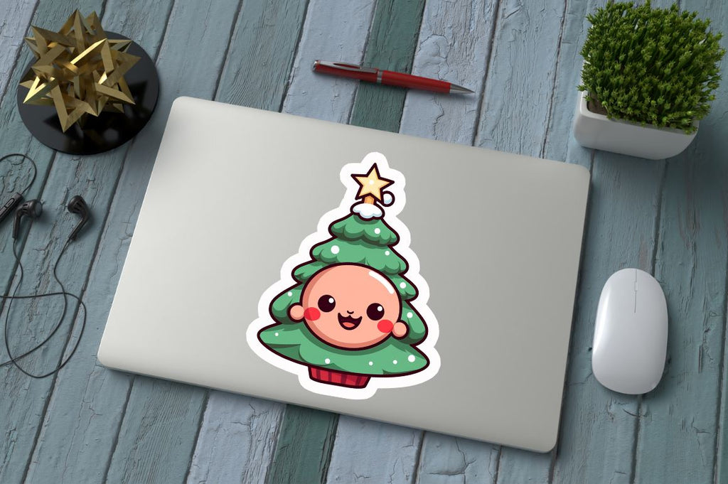 Christmas Trees Stickers Bundle - So Fontsy