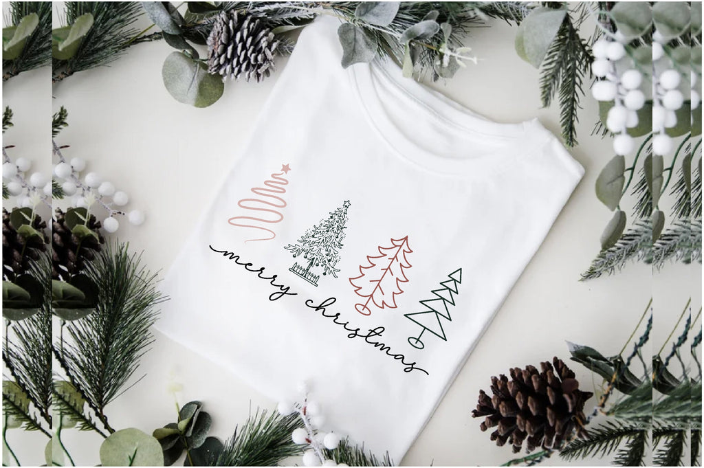 Christmas Trees Sublimation - So Fontsy