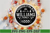 Christmas with the williams family SVG - So Fontsy