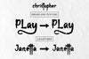 christopher-display font and texture version - So Fontsy