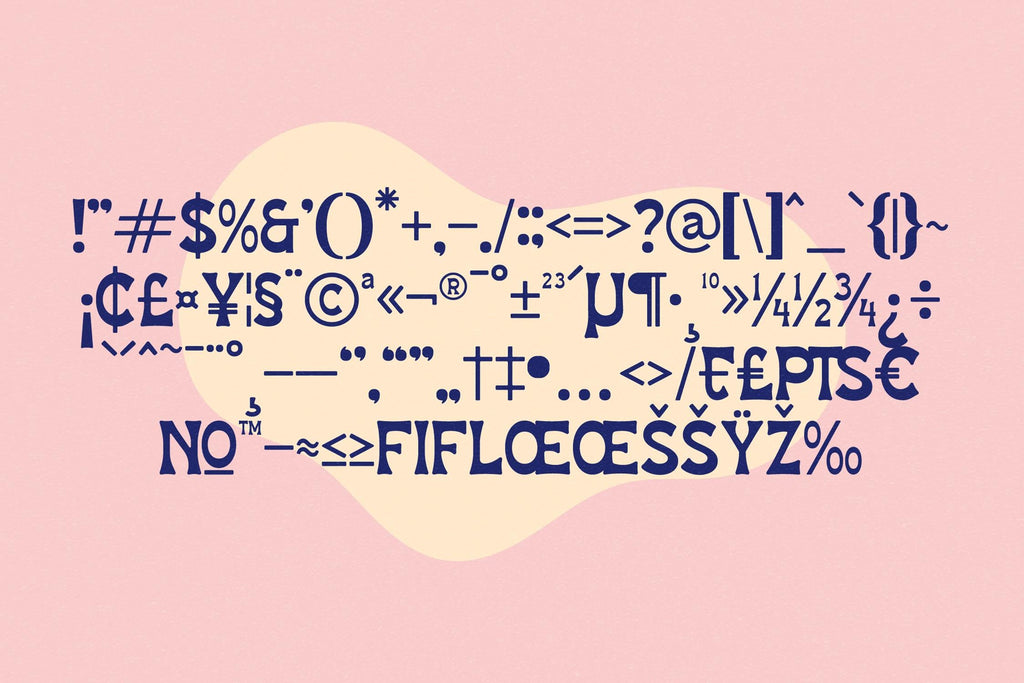 CHUMI CHAMI Typeface - So Fontsy