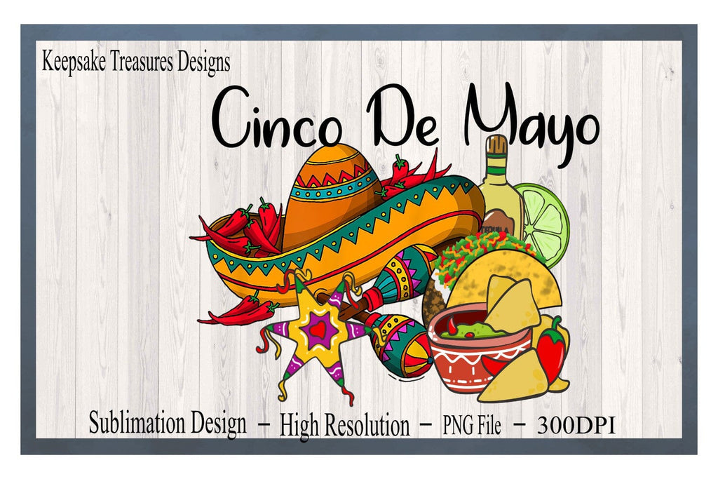 Cinco De Mayo, Fiesta Design With Multiple Uses, Cinco De Mayo Clipart ...