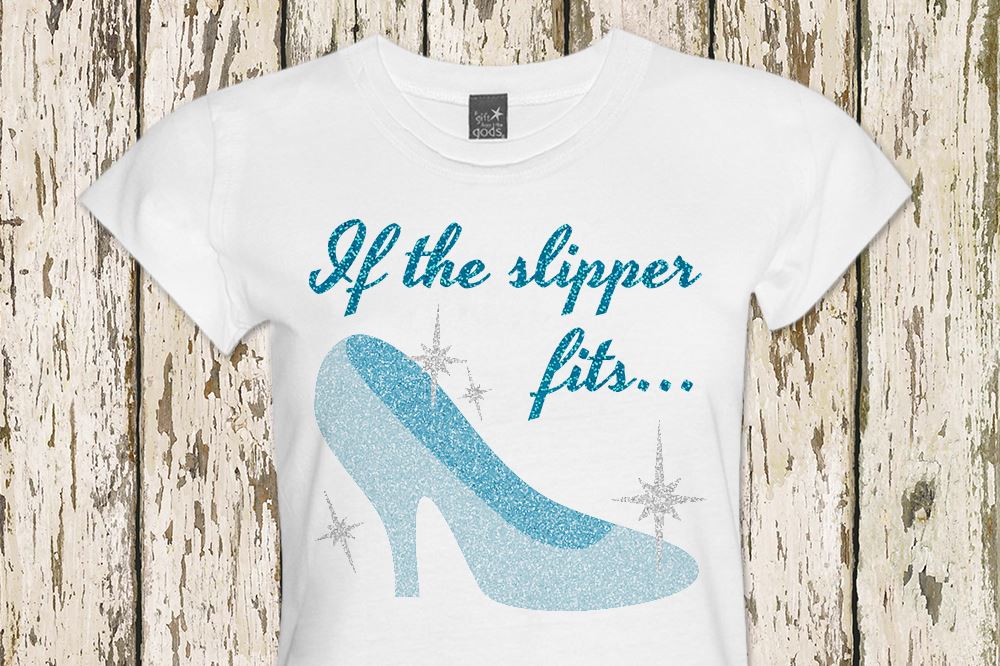 Cinderella Glass Slipper Silhouette