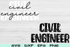Civil Engineer Svg Dxf Png Eps Cut Files, Engineering Svg, Civil ...