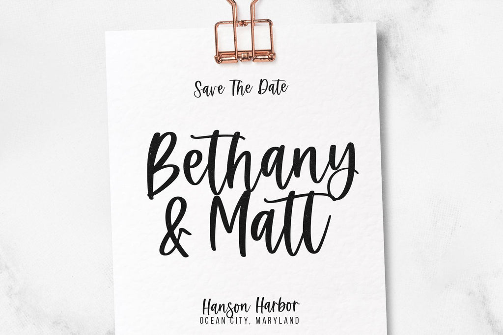 Clarity - Handwritten Script Font - So Fontsy