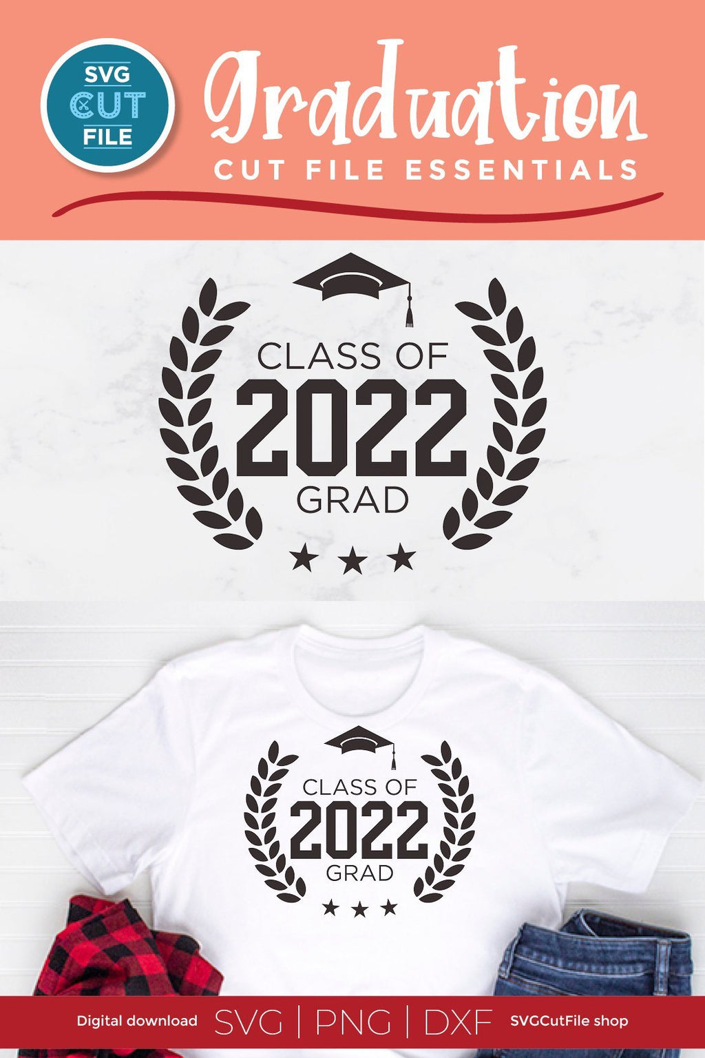 Class of 2022 svg, a 2022 graduation svg for crafters - So Fontsy
