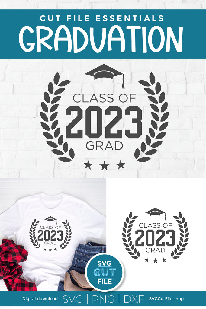 Class of 2023 Grad svg - So Fontsy
