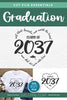 Class of 2037 svg for Preschool and Kindergarten Graduating Seniors ...
