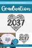 Class of 2037 svg for Preschool and Kindergarten Graduating Seniors ...