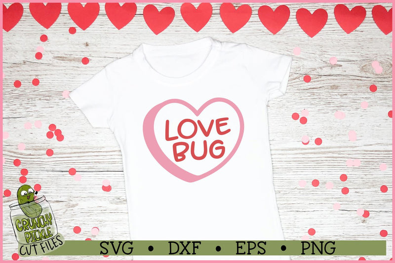 Classic Conversation Hearts Valentine SVG Files - So Fontsy