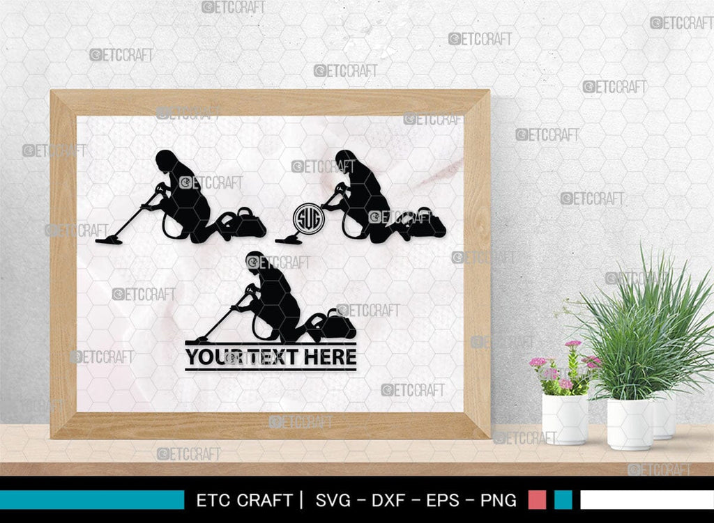 Cleaning Women Monogram, Cleaning Women Silhouette, Cleaning Women SVG ...