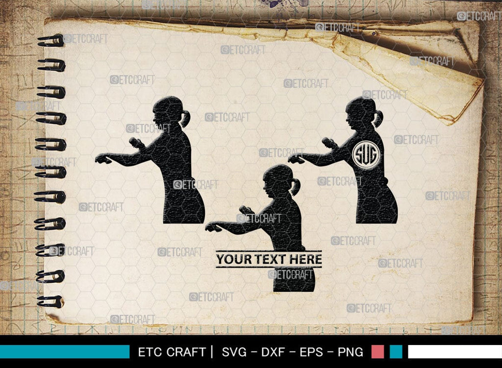 Cleaning Women Monogram, Cleaning Women Silhouette, Cleaning Women SVG ...