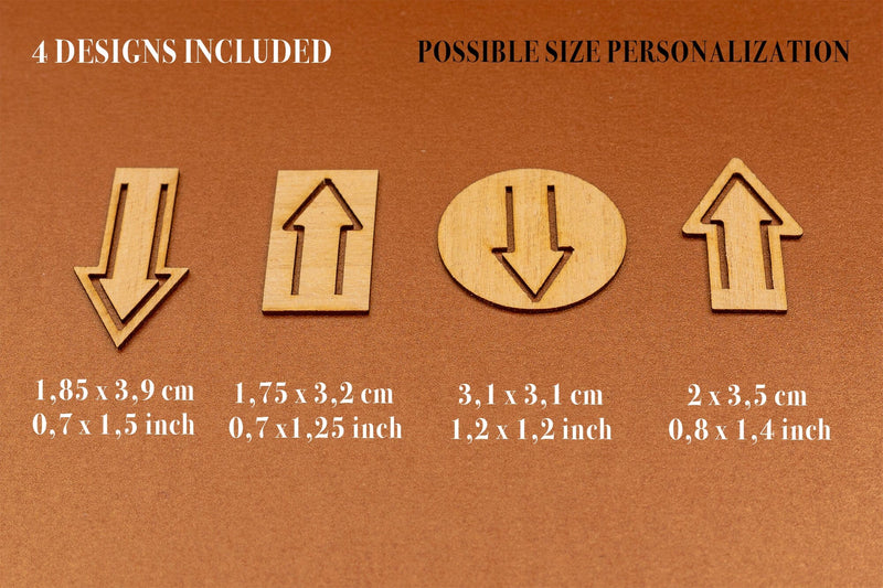 Clips Digital Vector File for Laser Cutter. - So Fontsy
