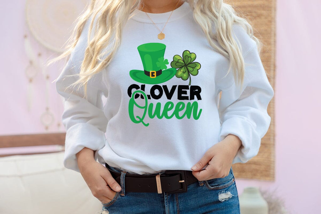 Clover Queen SVG Cut File, Clover Queen SVG Quotes , Clover Queen PNG ...