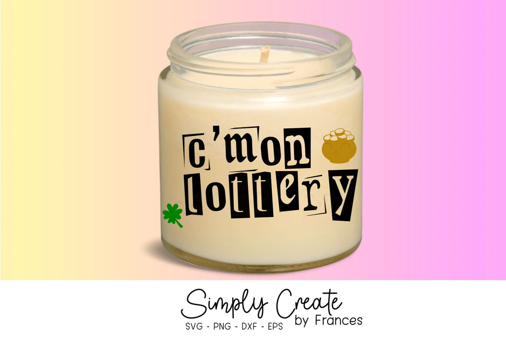 Lottery SVG - So Fontsy