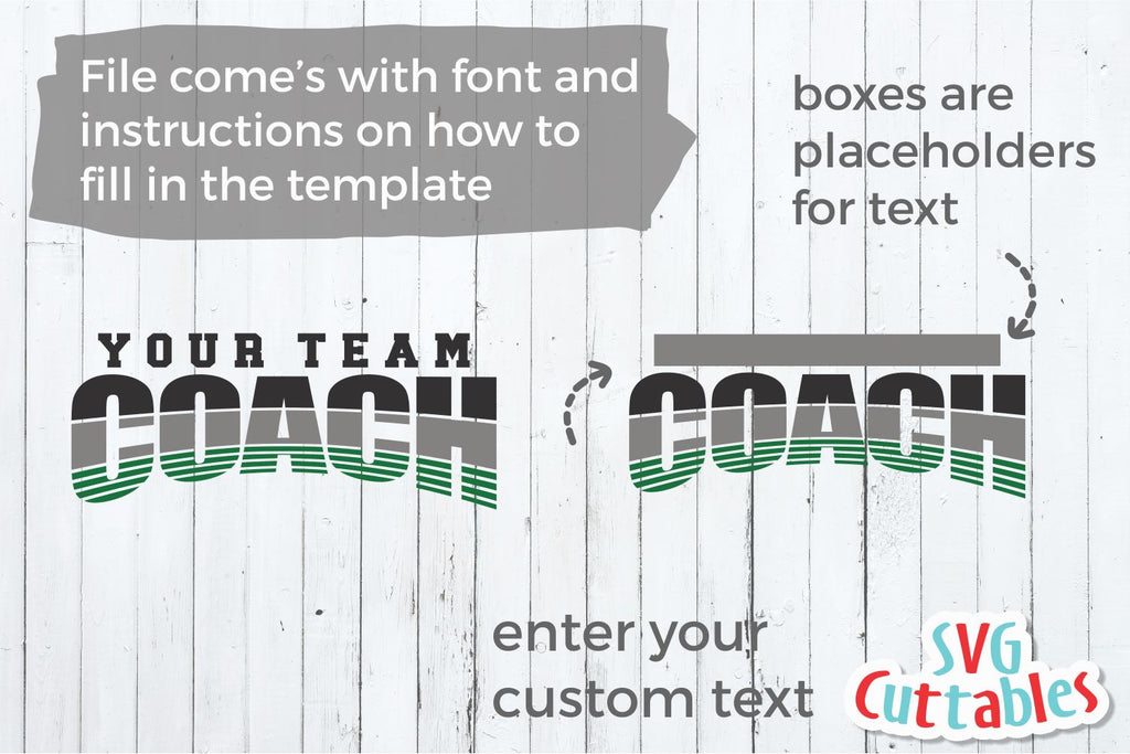 Coach Multi Sports Template 003 - So Fontsy