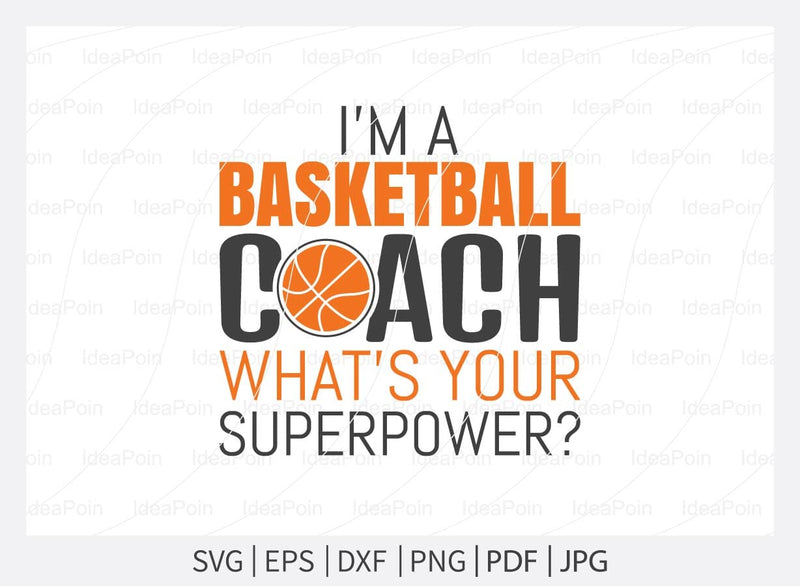 Coach svg Bundle, Basketball Coach svg, Basketball Typography ...