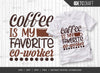 Coffee Is My Favorite Co-Worker SVG Cut File, Coffee Svg, Coffee Party ...