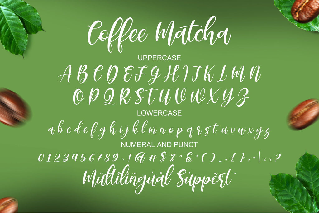 Coffee Matcha - So Fontsy