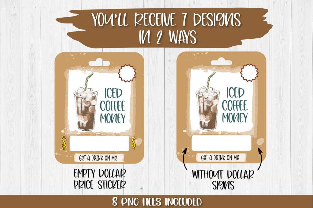 Coffee Money Card PNG Design - So Fontsy