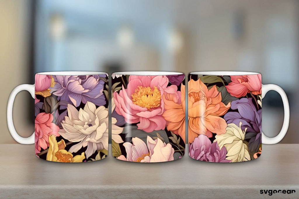 Coffee Mug Canva Mockup | Drag & Drop - So Fontsy